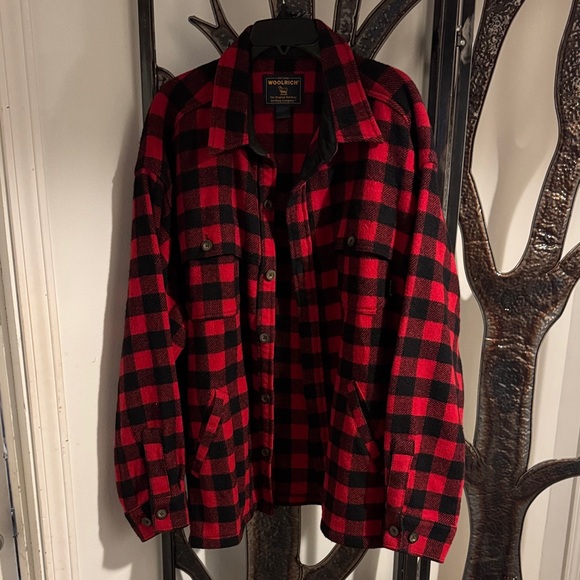Woolrich | Jackets & Coats | Vintage Woolrich Mens 2xl Red Buffalo ...